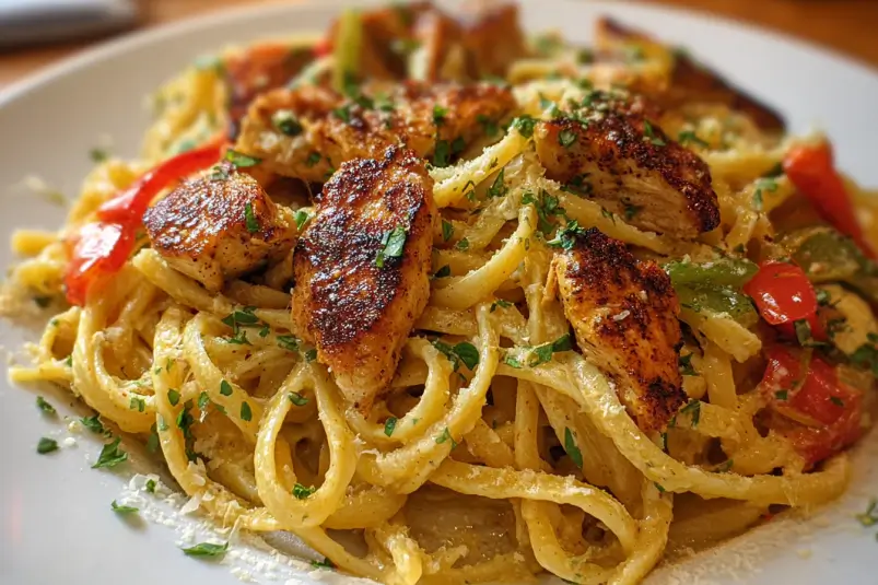 Macro-Friendly Cajun Chicken Pasta Recipe | High Protein & Creamy ...
