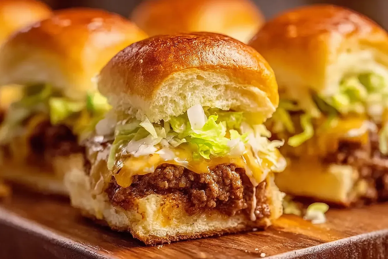 Easy Big Mac Sliders for an Amazing Party Treat – Yummy Fun!